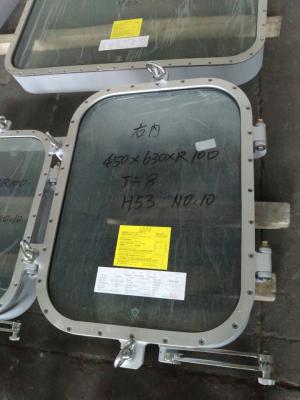 China Fire Proof Steel Marine Replacement Windows Ordinary Rectangular Opening Model for sale