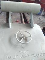 China Marine Steel Hatch Cover , Quick Action Wheel Handle Type Access Hatch Cover for sale