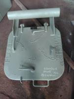 China Grey Paint Marine Hatch Cover , 4 - 12 Mm Thick Marine Manhole Hatch Cover for sale