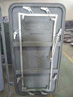 China Marine Weathertight Door with Single Handle Quick Opening in Marine Steel Sizes 1200×600--1800×900mm for sale