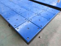 China Waterways And Lock Entrances Marine HDPE Plate Fenders Impingement Baffle for sale