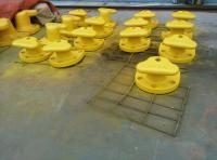 China Marine Cast Iron Steel / Mild Steel Tee Head Mooring Bollard With Epoxy Primer Surface for sale