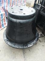 China Resist High Shear Forces Marine Cone Type Rubber Fenders Marine Dock Fender for sale