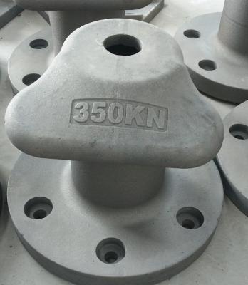 China Marine Cast Iron T - Head Mooring Bollard Mooring Bitts For Ship Berthing for sale