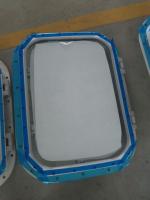 China Marine Bolted Type Installation Aluminum Wheel House Marine Windows For Ships for sale