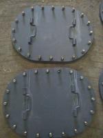 China Marine Steel Boat Manhole Covers , Marine Flush Type Boat Hatch Hardware for sale