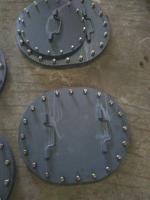 China Marine Steel Boat Manhole Covers , Marine Flush Type Boat Hatch Hardware for sale