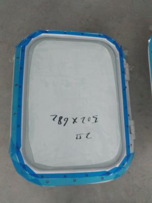 China Aluminum Alloy Window Frame Bolted Installation Marine Porthole Marine Window for sale