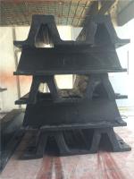 China Arch Type Rubber Fender with UHMW-PE Face Pads for Ship and Port Bumper for sale