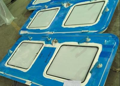 China Tugboat Single Leaf Marine Aluminum Door Weathertight With LR Approval for sale