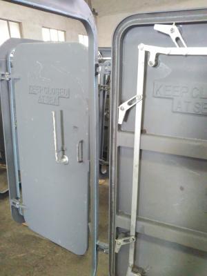 China Single Handle Quick Opening Marine Weathertight Ship Hatch Door / Boat Steel Door for sale