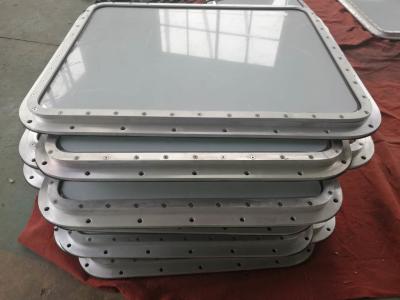China Marine Aluminum Alloy Wheelhouse Window Weathertight Bolted Installation Type for sale