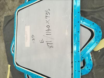 China Aluminum Alloy Frame Weathertight Marine Windows Wheel House Windows for sale