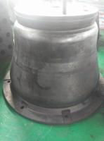 China Marine Harbour Fendering Natural Rubber Fender C1200H Marine Cone Type for sale