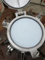 China Marine Steel Weathertight Portlight Welded Type Marine Ship Side Scuttles for sale