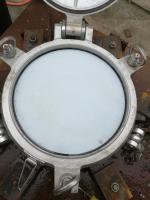 China Aluminum Window Frame Weathertight Marine Portlight , Ship Side Scuttle for sale