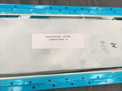 China Marine Fixed Trapeziform Aluminum Windows Marine Aluminum Wheelhouse Windows for sale
