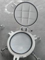 China Fixed Model Portlights Marine Windows Marine Ships Scuttle Window With Storm Cover for sale