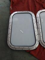 China Marine Fixed Aluminum Alloy Frame Bolted Installation Wheelhouse Windows for sale