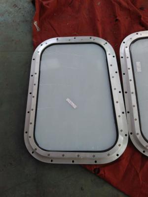 China Marine Fixed Aluminum Alloy Frame Bolted Installation Wheelhouse Windows for sale