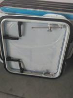 China Aluminum Material Frame Rectangular Openable Weathertight Boat Windows for sale