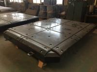 China Marine Rubber Fender Panel , Marine Bumpers Plate With UHMW PE Face Pads for sale