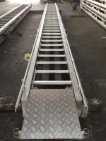 China Stainless steel boat ladder LR Approval Marine Aluminum Alloy Fixed for sale