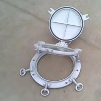 China Round Shape Marine Windows Weathertight Openable Portlights With Storm Cover for sale
