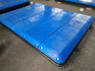 China Customized UHMW - PE Face Pads For Impingement Bolt Mounting for sale