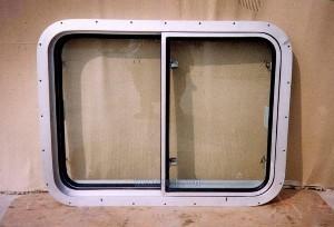 China Customized Bolted / Welded Rectanglar Marine Windows / Marine Ships Aluminum Alloy Window for sale