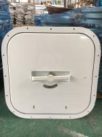 China Embedded  Aluminium Marine Manhole Cover Type Hatch Cover square or oval-shaped for sale