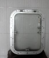 China Rectangular A60 CCS, ABS,DNV,BV Certificated Steel/Aluminum/Stainless Steel Marine Windows for sale