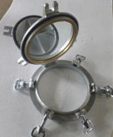 China Storm Shutter Hinged Circle Marine Windows Fixed Marine Scuttle for sale