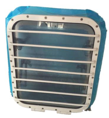 China Carbon Steel Rectangular Marine Windows A60 Fireproof ODM for sale