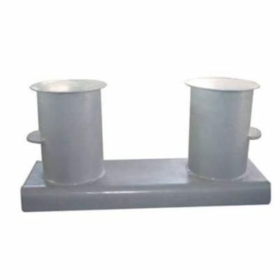 China Vessels Carbon Steel Port Mooring Bitts Customized SWL 500 Tons for sale