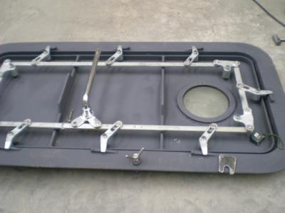 China Quick Action Round Angle 8mm Thickness Door Plate Marine Weathertight Doors for sale