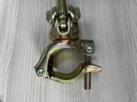 China 48mm Diameter Cast Iron Corrosion Resistant Pipe Clamp Swivel Coupler for Scaffolding for sale