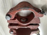 China 48mm Diameter Cast Iron Corrosion Resistant Pipe Clamp Swivel Coupler for Scaffolding for sale