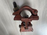 China 48mm Diameter Cast Iron Corrosion Resistant Pipe Clamp Swivel Coupler for Scaffolding for sale