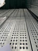 China Perforated Scaffolding Crash Deck Metal Safety Scaffolding Decking for sale
