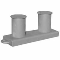 China Cast Iron Mooring Components Ship Double Bitts Marine Bollard for sale