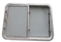 China Steel Rectangular Sliding Marine Windows Fixed Welded Type for sale