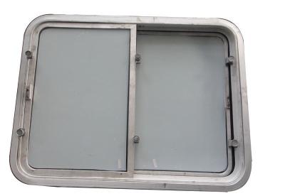China Steel Rectangular Sliding Marine Windows Fixed Welded Type for sale