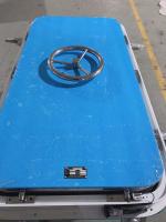 China Marine Weathertight Door with Options for Square Radius or Semi-Circular Profiles for sale
