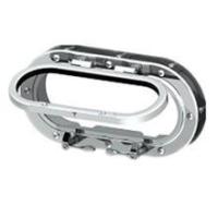 China Aluminum Oval Portlight Marine Porthole Windows with Frosted Glass for sale