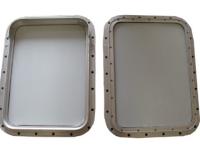 China Standard Size Sealed Stainless Steel Marine Window and Marine Fittings for Ship Cabins for sale