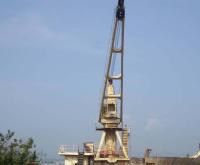 China Galvanized Marine Crane with Customizable Length and Third Party Inspection for Shipyard and Bulk Carrier Applications for sale