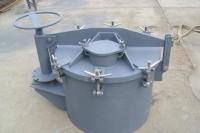 China Round Hatch Covers, Horizontally Opening Oil Tight Hatch Cover For Oil Tanker for sale