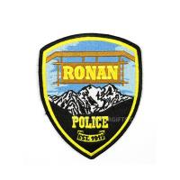 China Custom Felt Adhesive Embroidered Patches For Clothes Plastic Backing Or As Per Request for sale