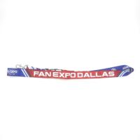 China Custom Dye Sublimation Polyester Lanyards 25mm Width 580mm Length Full Color Printed for sale